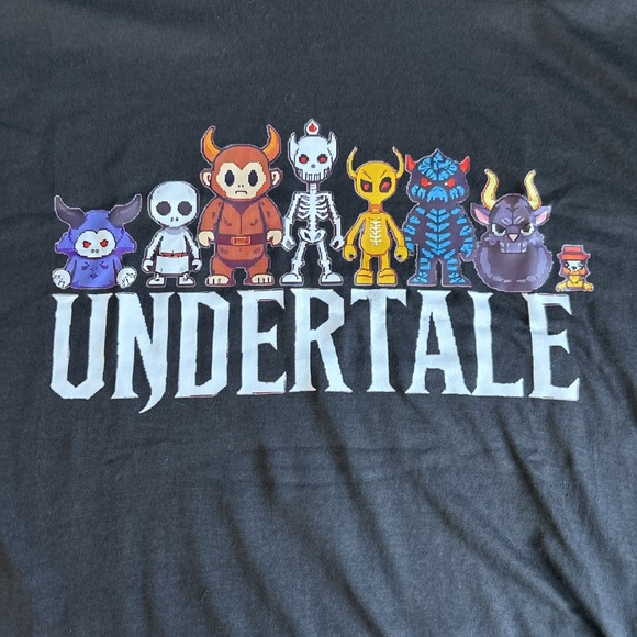 Shirts | Undertale Video Game Villain Extra Large Tshirt Xl | Poshmark
